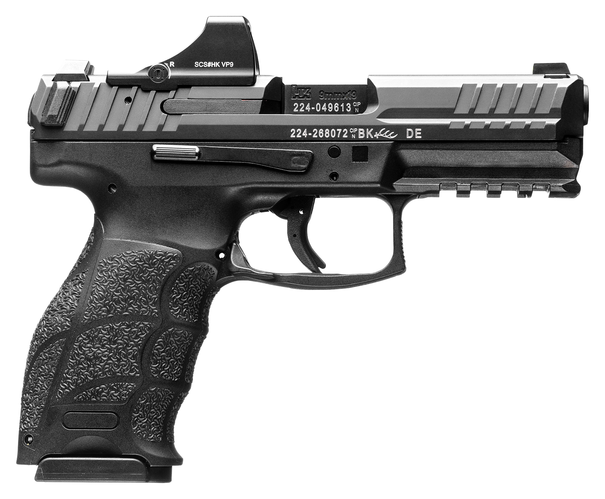 HK VP9 Optics-Ready Semi-Auto Pistol with Holosun SCS Green Dot Sight ...